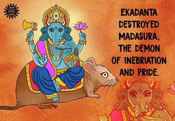 The Eight Avatars of Ganesha - Amar Chitra Katha