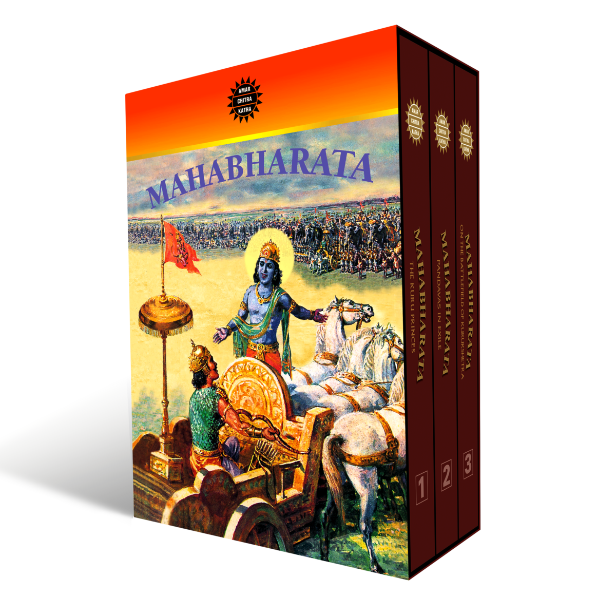 Mahabharata 3 Volume Set | Amar Chitra Katha