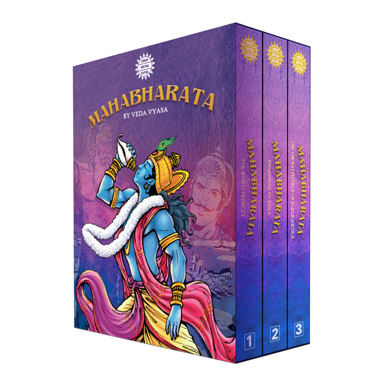 Mahabharata 3 Volume Set | Amar Chitra Katha Mahabharata 3 Volume Set | Amar Chitra Katha