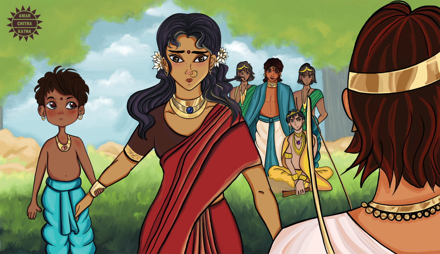 Kauravas in Mahabharata | Mahabharata Myhtology |Amar Chitra Katha