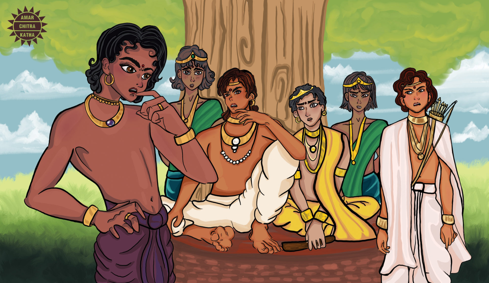 Kauravas in Mahabharata | Mahabharata Myhtology |Amar Chitra Katha