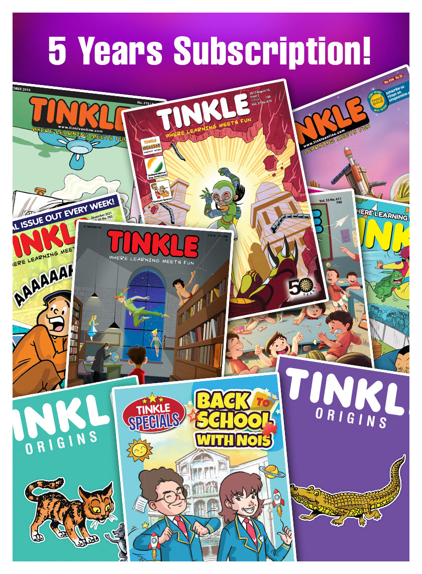 Tinkle Comics App Subscription - 5 Years | Magazine For Kids | Amar Chitra Katha