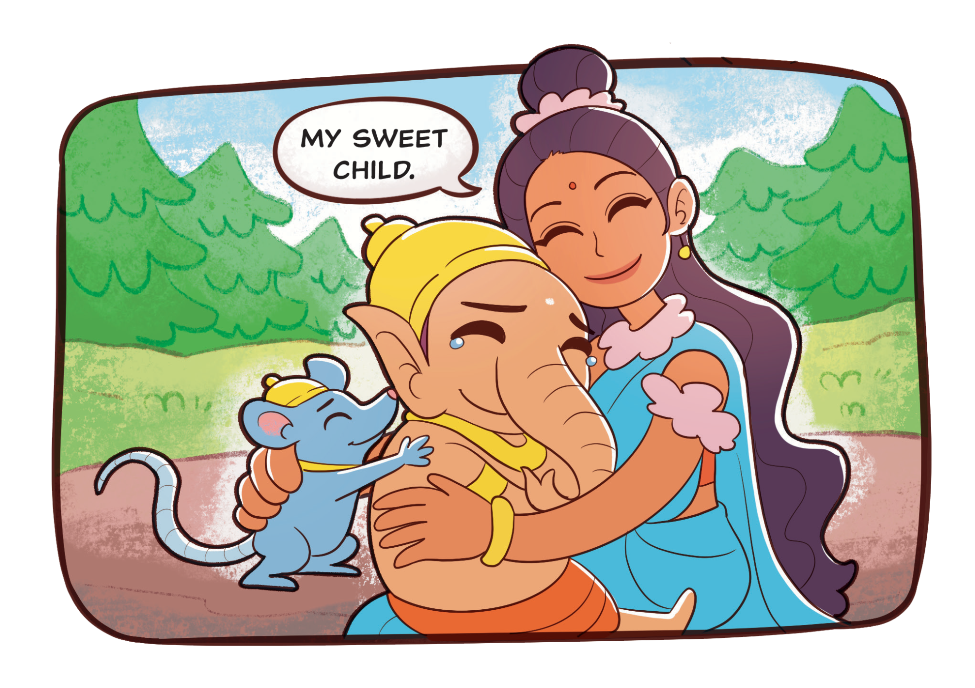 Mythology Meets Whiskers: Ganesha and the Cat - Amar Chitra Katha